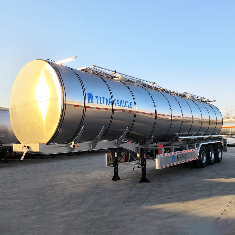 45000 Liters Aluminum Semi Tanker Trailers for Sale in Zambia, Kabwe