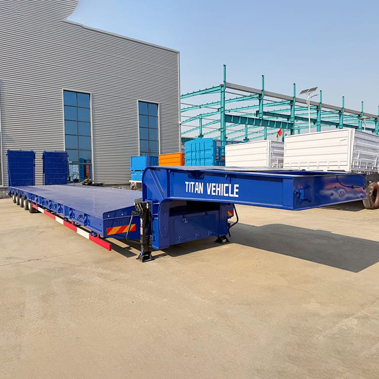 Semi Low Bed Trailer for Sale in Zambia